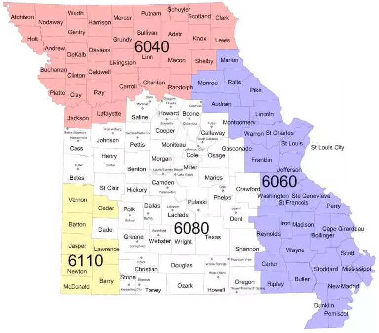 District Map | Rotary District 6080